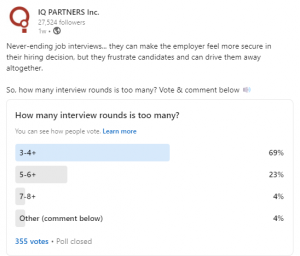 How Many Job Interview Rounds is Too Many? - IQ PARTNERS